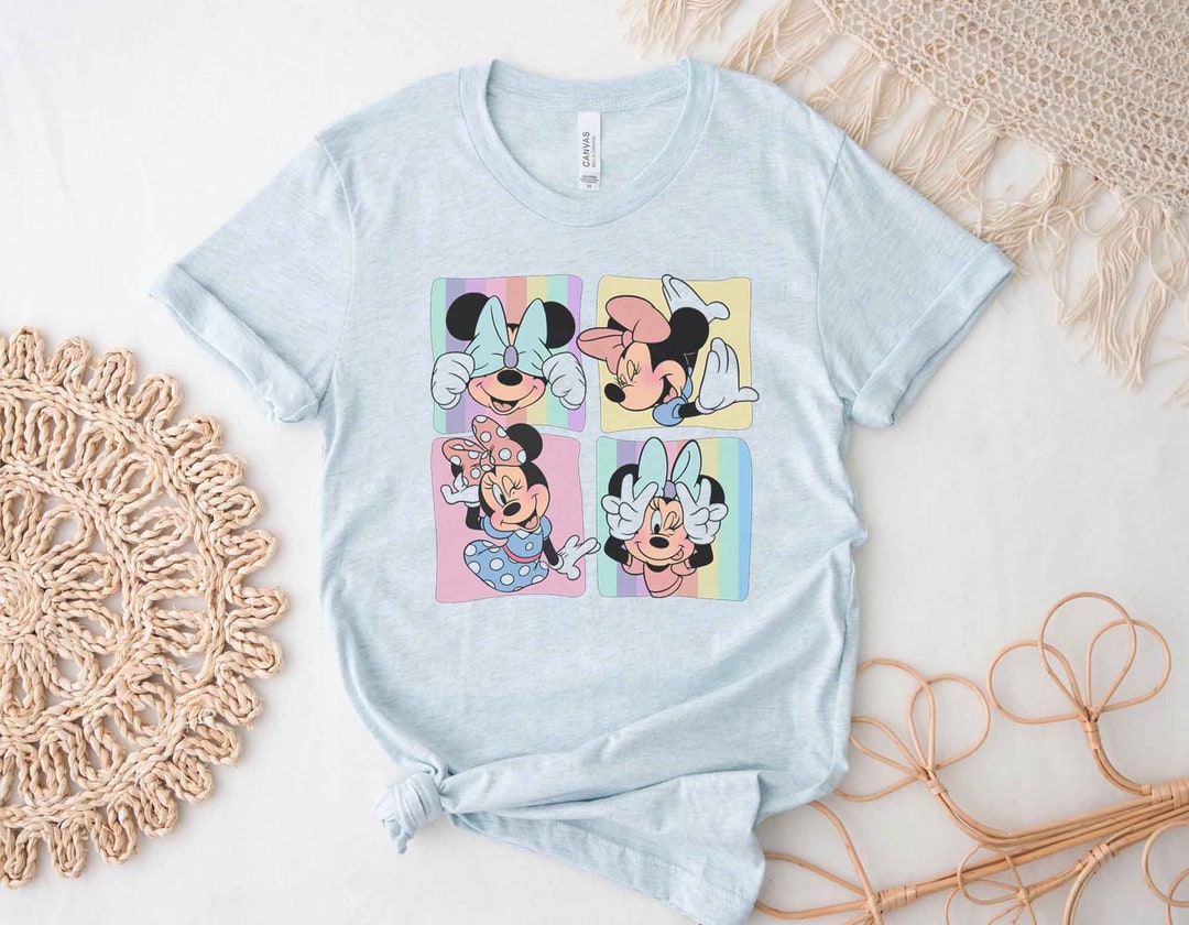 Happy Minnie Faces T-shirt Cool Funny Friendly Emotions Collage Shirt ...