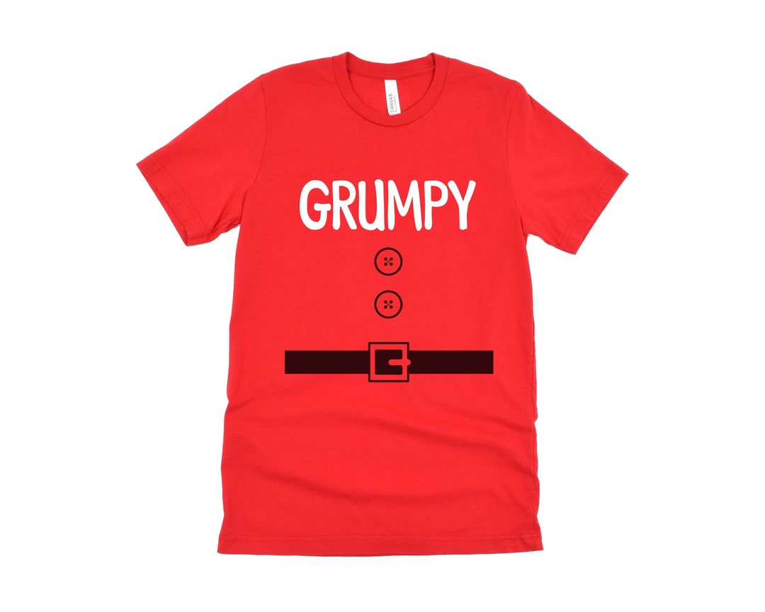 Seven Dwarfs Grumpy Shirt, Cosplay Shirts, Matching Halloween Shirts ...