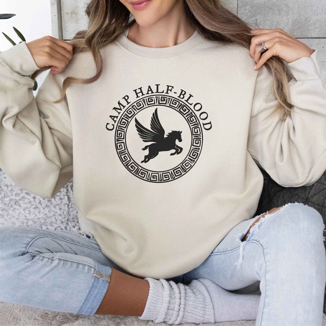 Percy Jackson Camp Half Blood Sweatshirt, CHB, Camp Half Blood, Demigod ...
