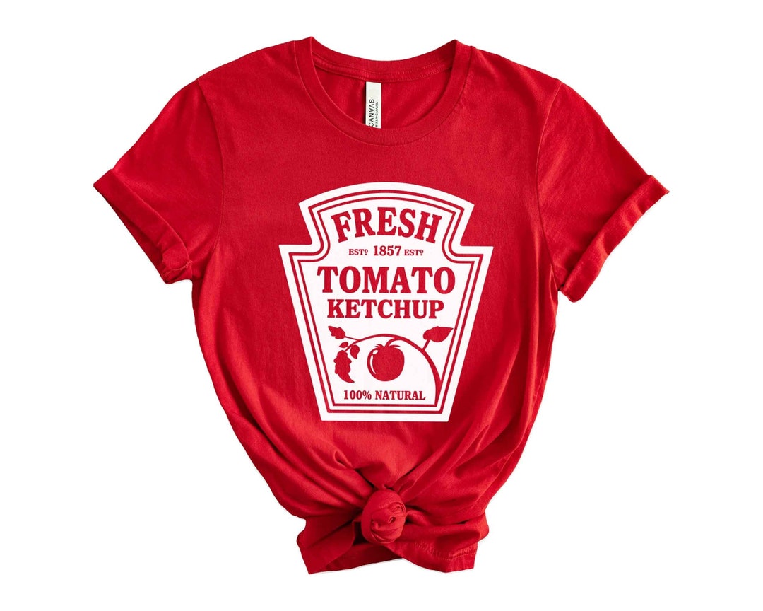 Ketchup Shirt, Halloween Costume, Cosplay Party Shirt, Matching ...