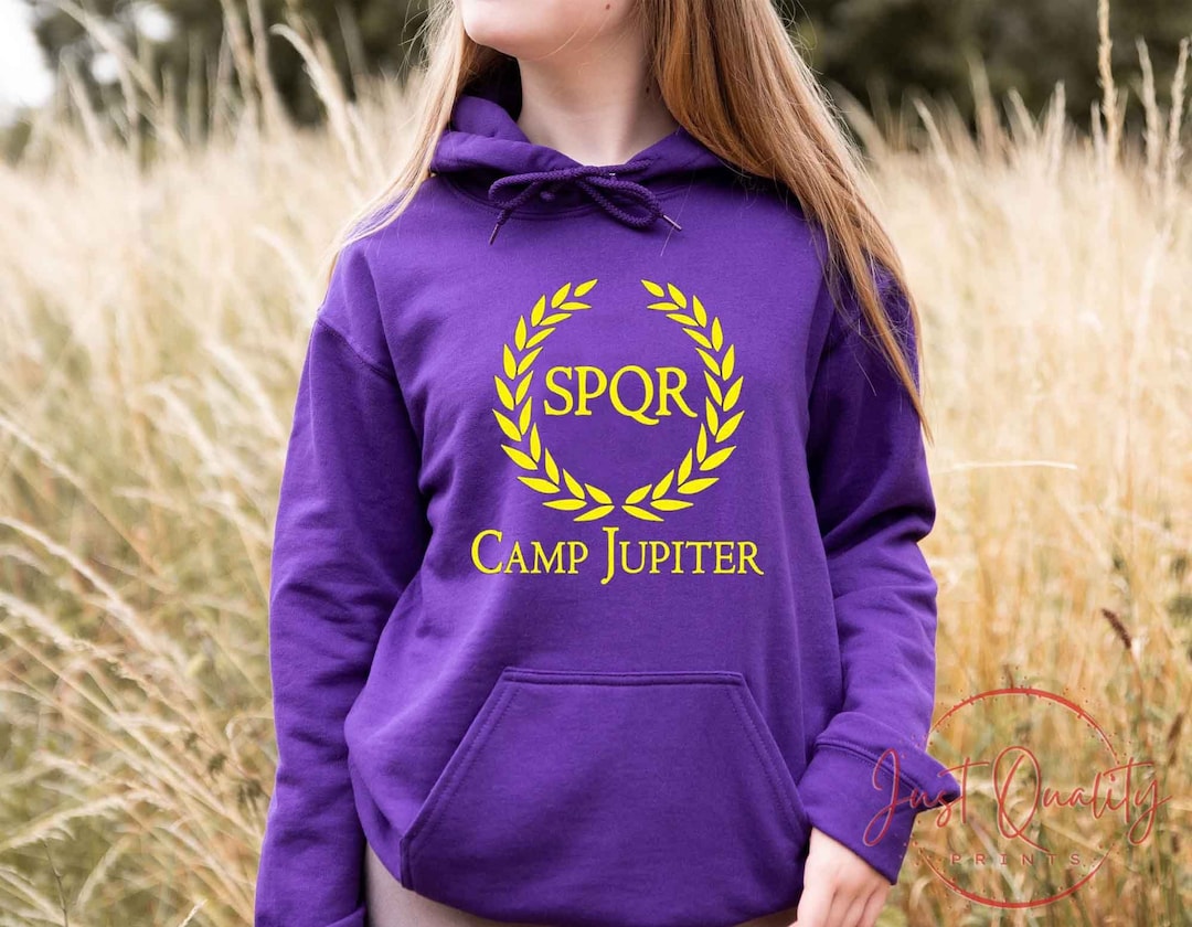Camp Jupiter Purple Hoodie, CHB, Demigods, SPQR, Greek Mythology ...