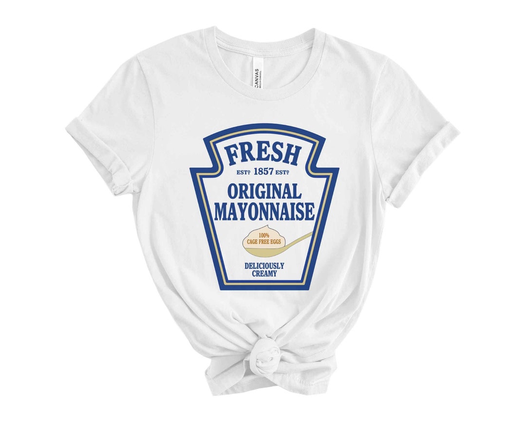 Mayonnaise Shirt, Halloween Costume, Cosplay Party Shirt, Matching ...