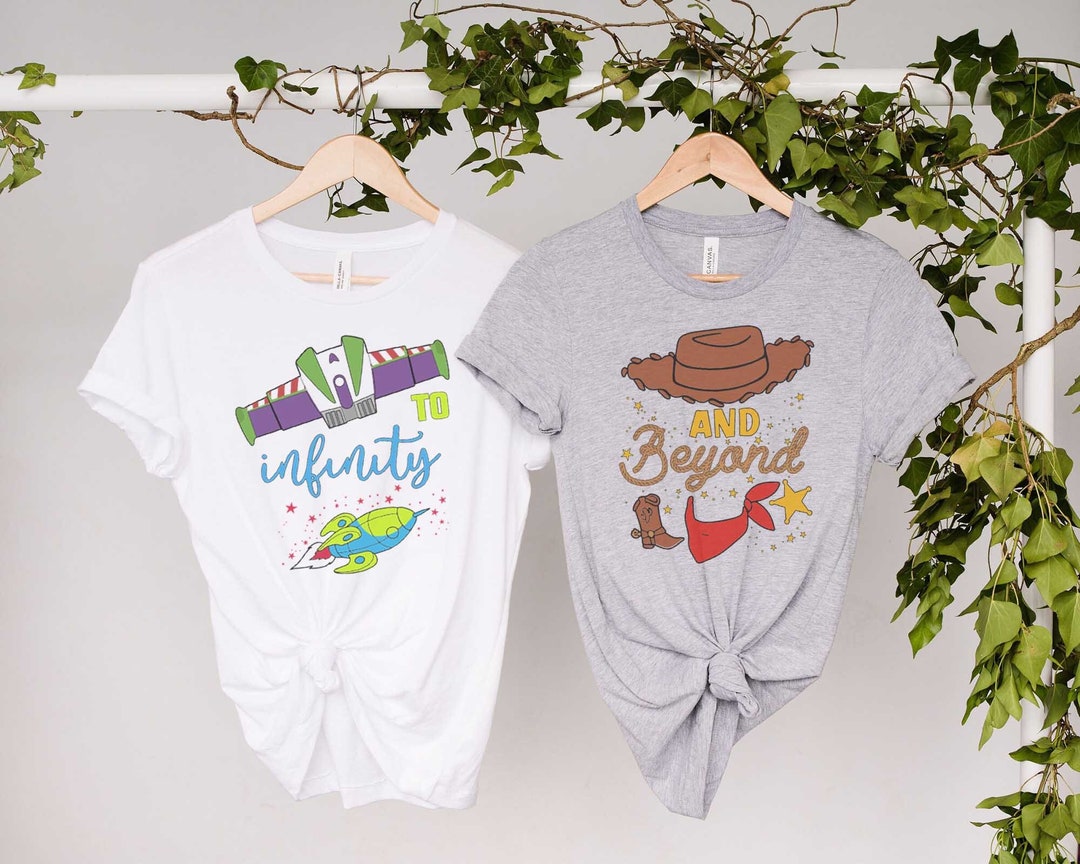 Toy Story to Infinity and Beyond Shirts, Woody Buzz Shirts, Hollywood ...