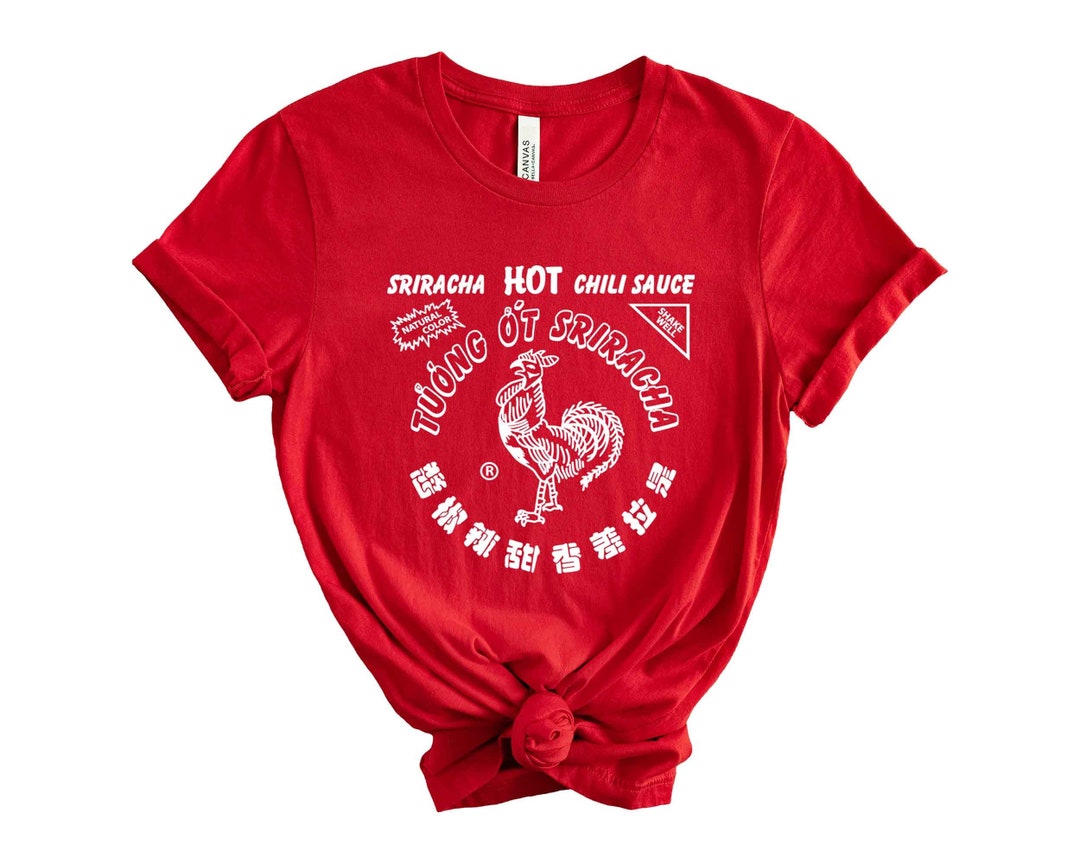 Sriracha Shirt, Halloween Costume, Cosplay Party Shirt, Matching ...