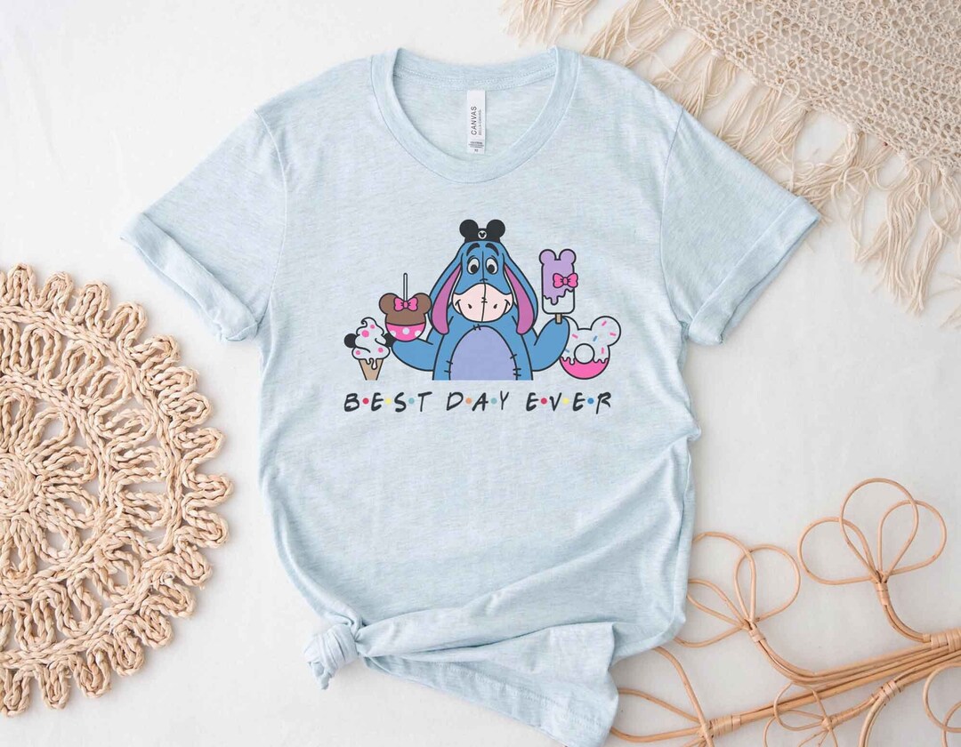 Eeyore Best Day Ever T-shirt, Eeyore Disney Snacks Shirt, Eeyore Mickey ...