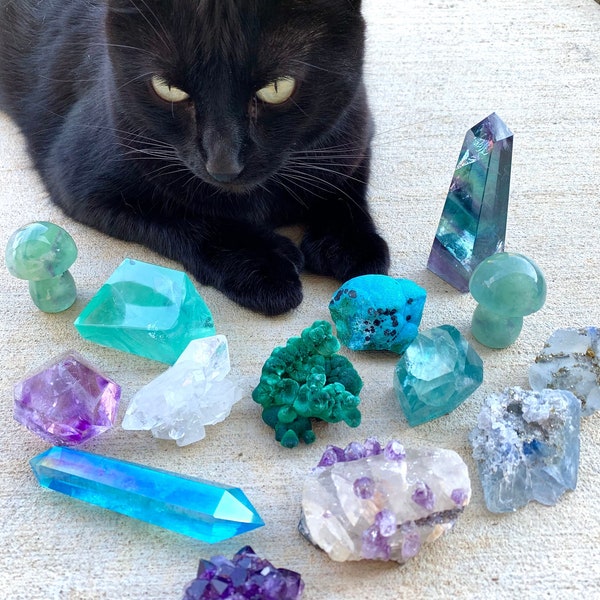 Crystal Cat - Etsy