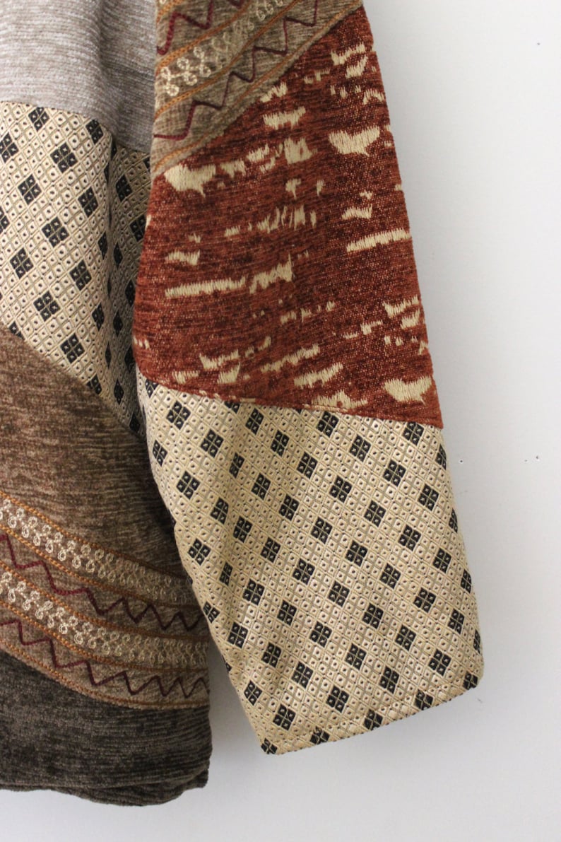 Indian Vintage Boho Indian Patchwork Coat Jacket / 80's | Etsy