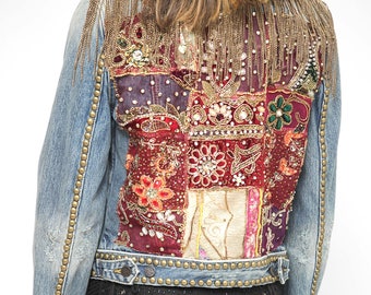 Embellished jacket | Etsy