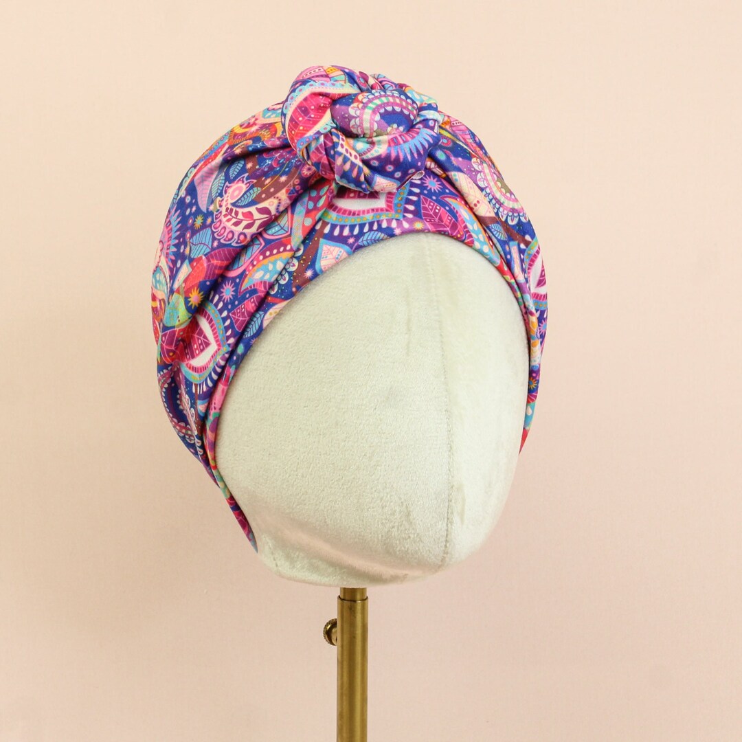 Funky Fresh Paisley Wrap Headband - Etsy