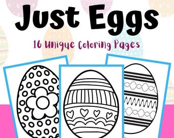 Easter Coloring Contest - Etsy