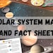 Solar System Printable and Educational Mat Puzzle With Coloring Page - Etsy