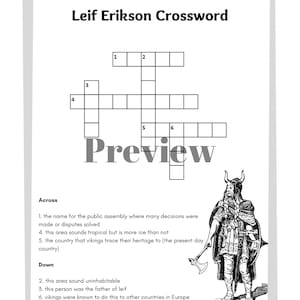 Leif Erikson Lesson, Historical Explorer Study for Homeschool or ...