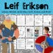 Leif Erikson Lesson, Historical Explorer Study for Homeschool or Classroom, Activities, Games ...