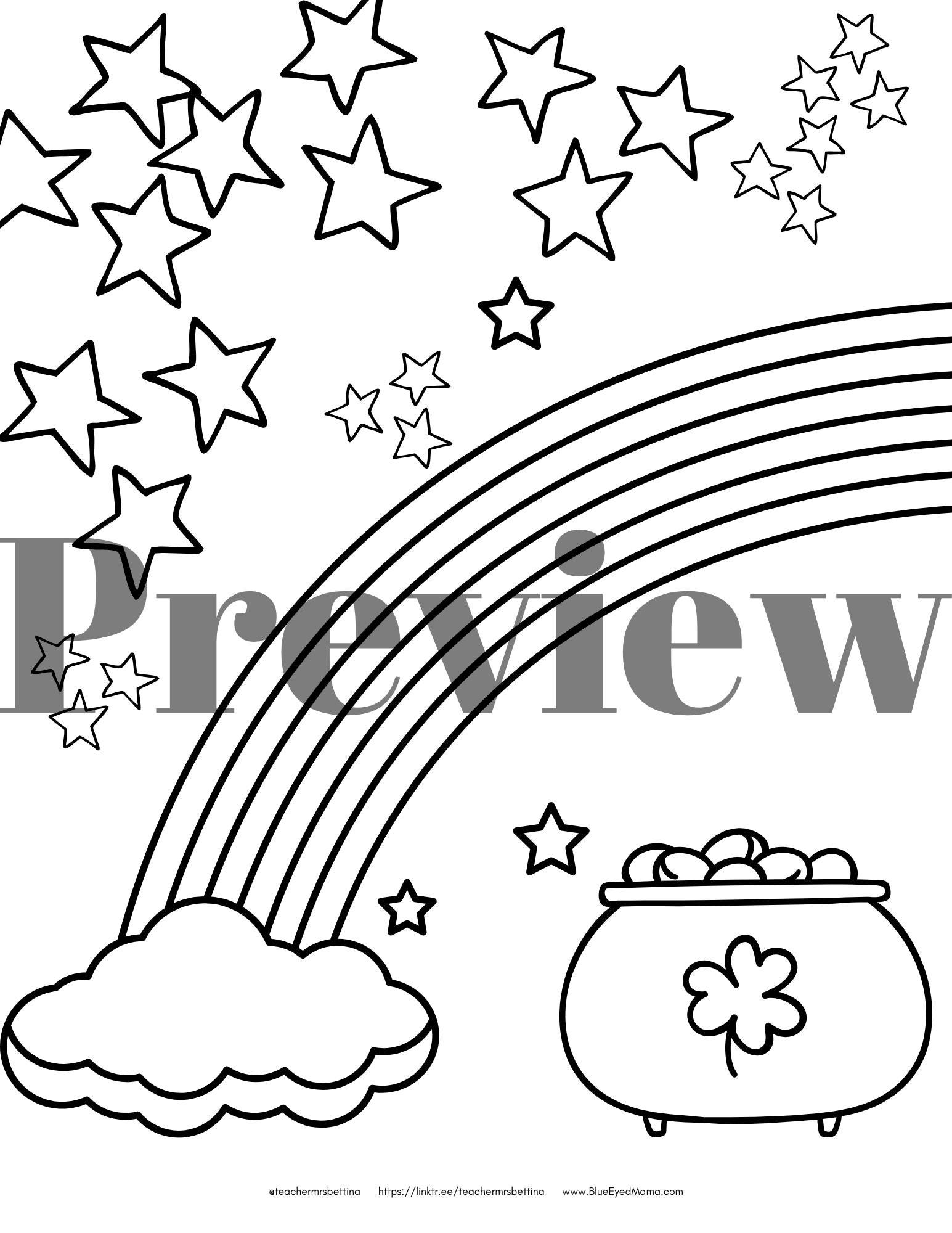Leprechaun Letter for the Classroom and St. Patrick’s Day Coloring ...
