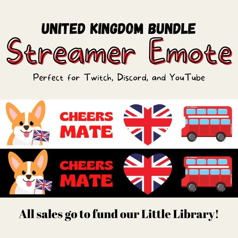 Emote Bundle, Twitch Emotes, Discord Emoji, Streamer Badge, United ...