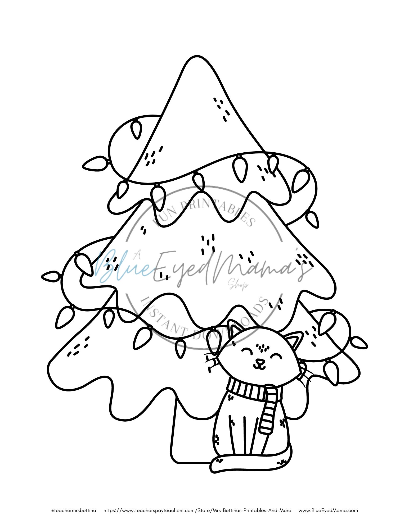 Holiday Coloring Pages for Hanukkah, Kwanzaa, Christmas, and Winter - Etsy