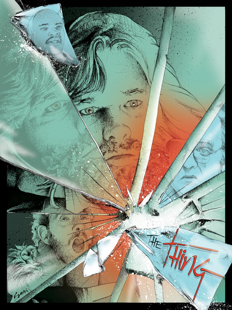 The Thing Print - Etsy