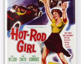 Drag racing girl | Etsy