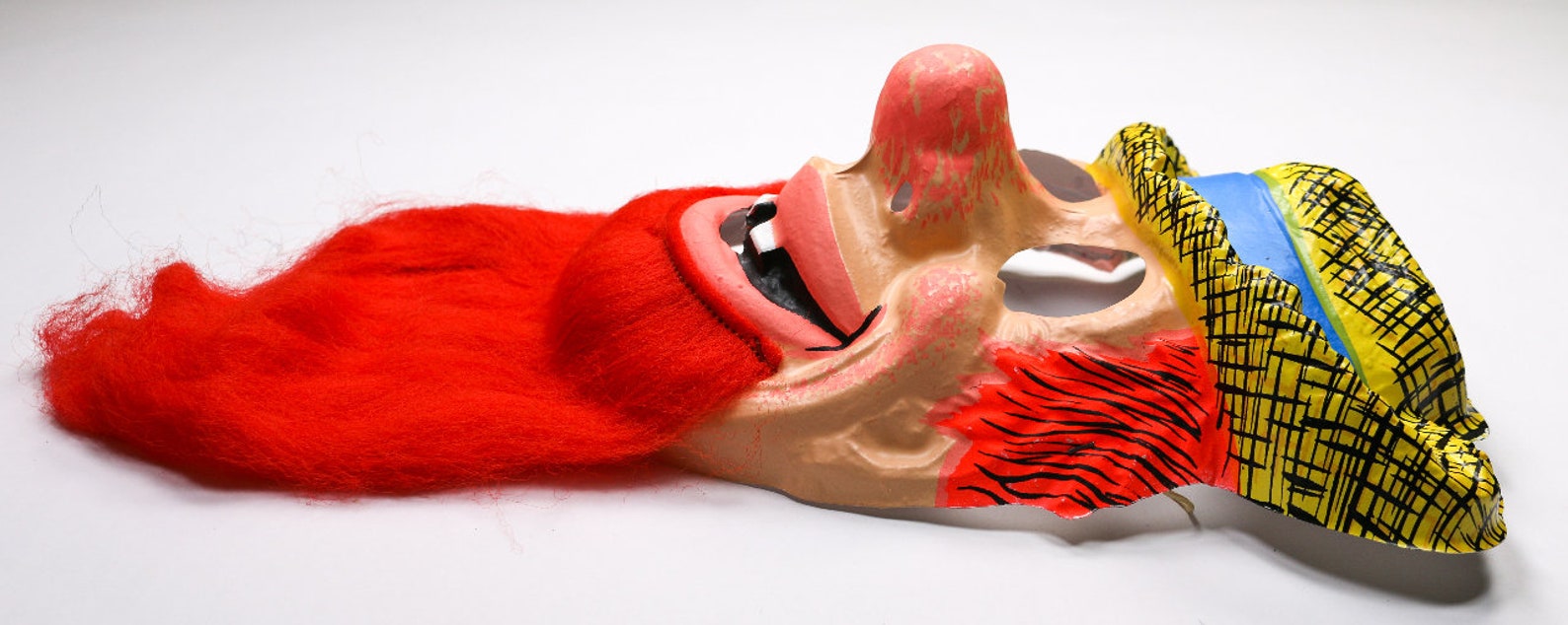 Vintage Ben Cooper Hillbilly Halloween Mask 70's | Etsy