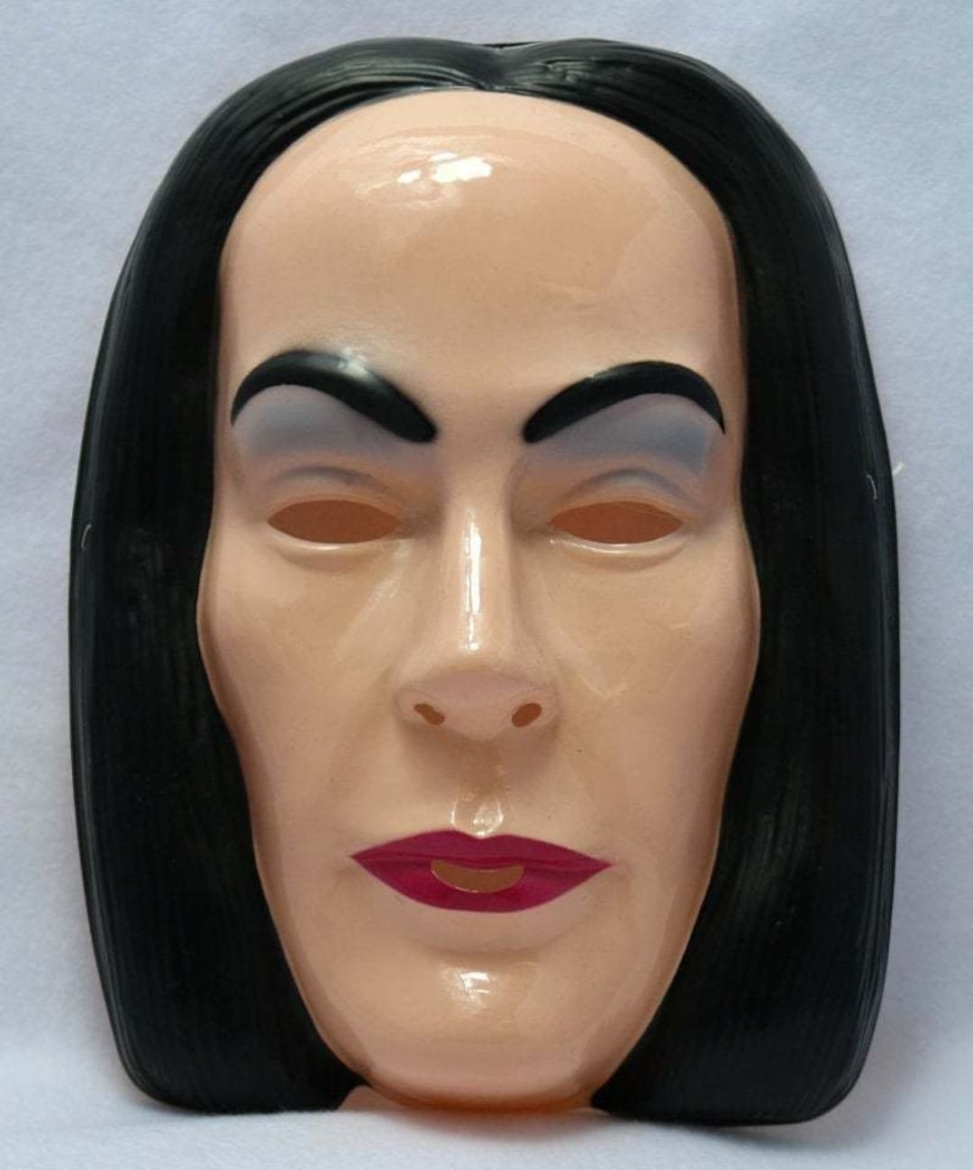 Vintage Morticia Addams Family Halloween Mask Rubies Monster Classic - Etsy