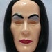 Vintage Morticia Addams Family Halloween Mask Rubies Monster | Etsy