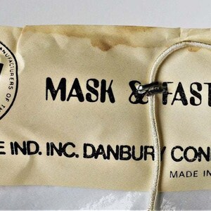 Vintage Topstone the Incredible Melting Man Halloween Mask Monster ...