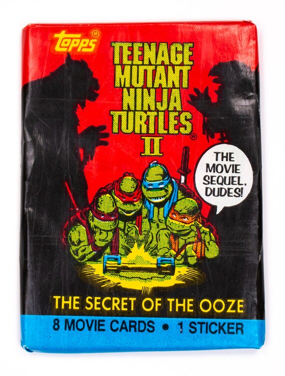 Teenage Mutant Ninja Turtles 2 TMNT Vintage Trading Cards ONE - Etsy