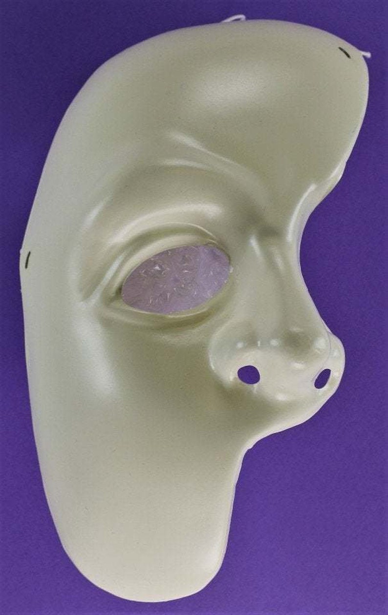 Vintage Phantom of the Opera Halloween Mask Rubies Broadway | Etsy