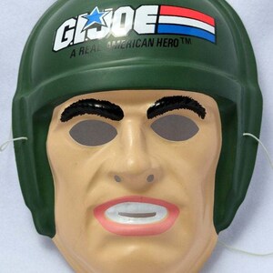 Vintage GI Joe Halloween Mask Cartoon Ben Cooper Hasbro 1990 - Etsy