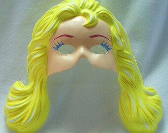 Vintage Fashion Barbie Mattel Halloween Mask Doll Makeup Style - Etsy