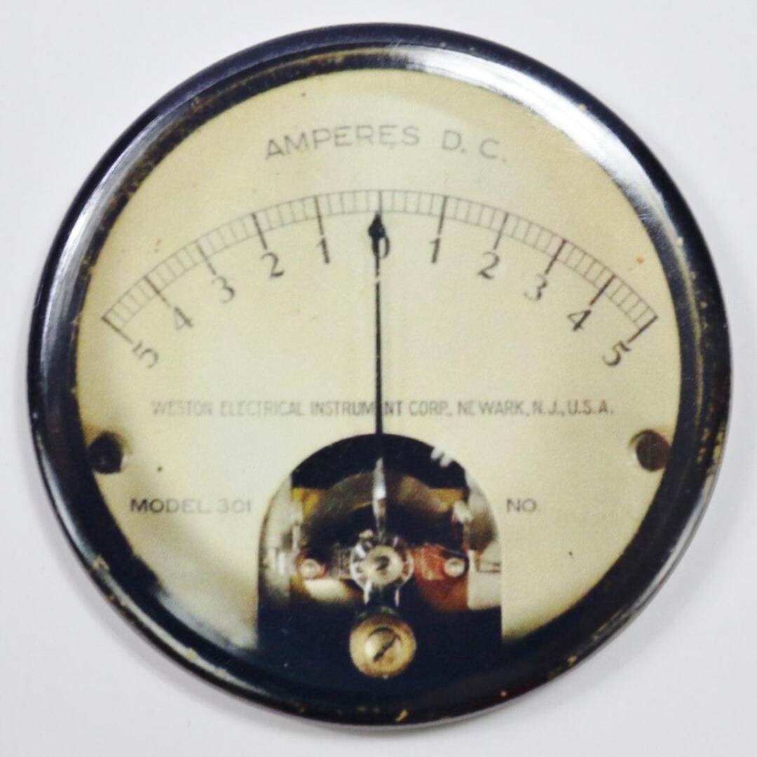Western Electrical Steampunk Gauge FRIDGE MAGNET Meter Vintage Style 2 ...