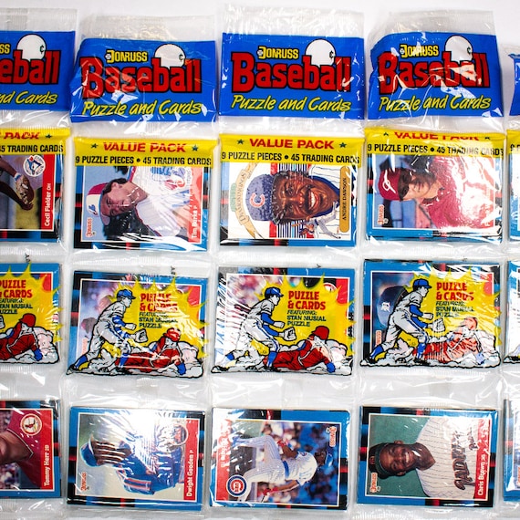 Vintage 1988 Donruss Baseball Card one random rack pack | Etsy