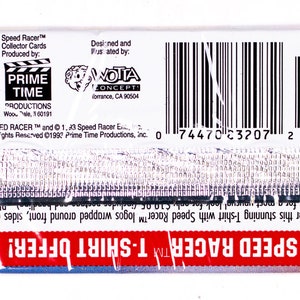 Speed Racer Vintage Trading Cards ONE Pack 1993 Cartoon - Etsy