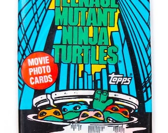 Vintage Topps TMNT Teenage Mutant Ninja 2 Turtles Wax Pack - Etsy