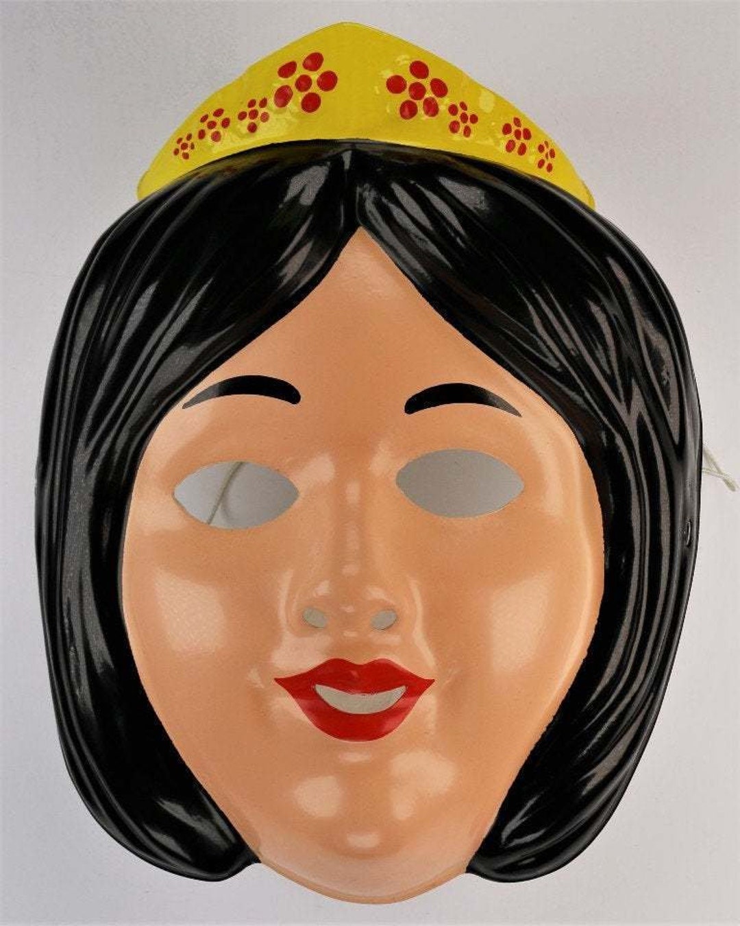 Vintage Disney Snow White Halloween Mask Rubies 92 Seven Dwarves - Etsy