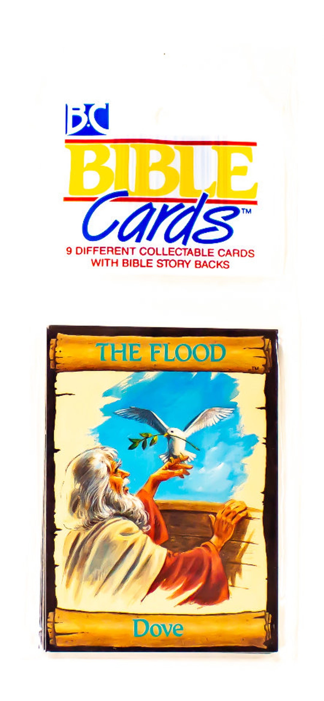 Vintage BC Bible Trading Cards ONE Pack Jesus Sunday School Moses - Etsy