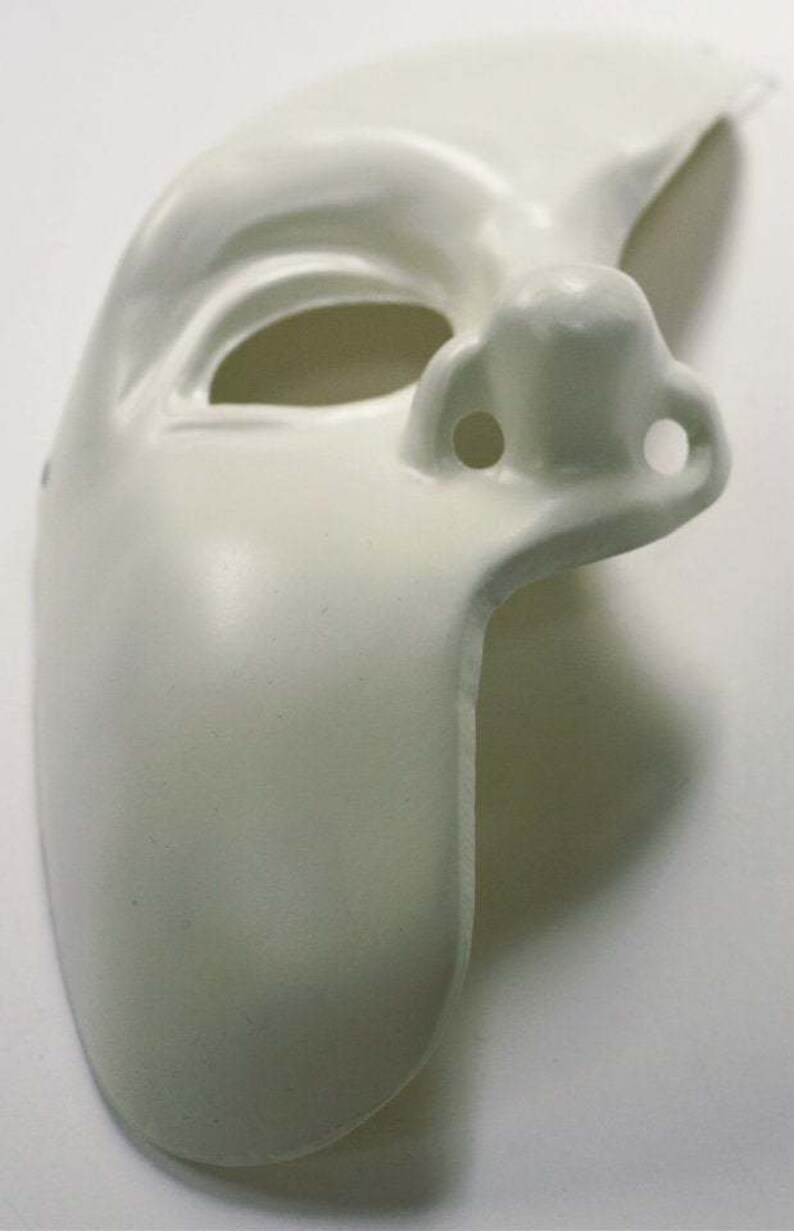 Vintage Phantom of the Opera Halloween Mask Rubies Broadway | Etsy