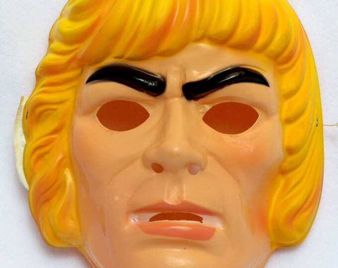 Vintage He-man Masters of the Universe Ben Cooper Heman Mask 80s Mattel ...