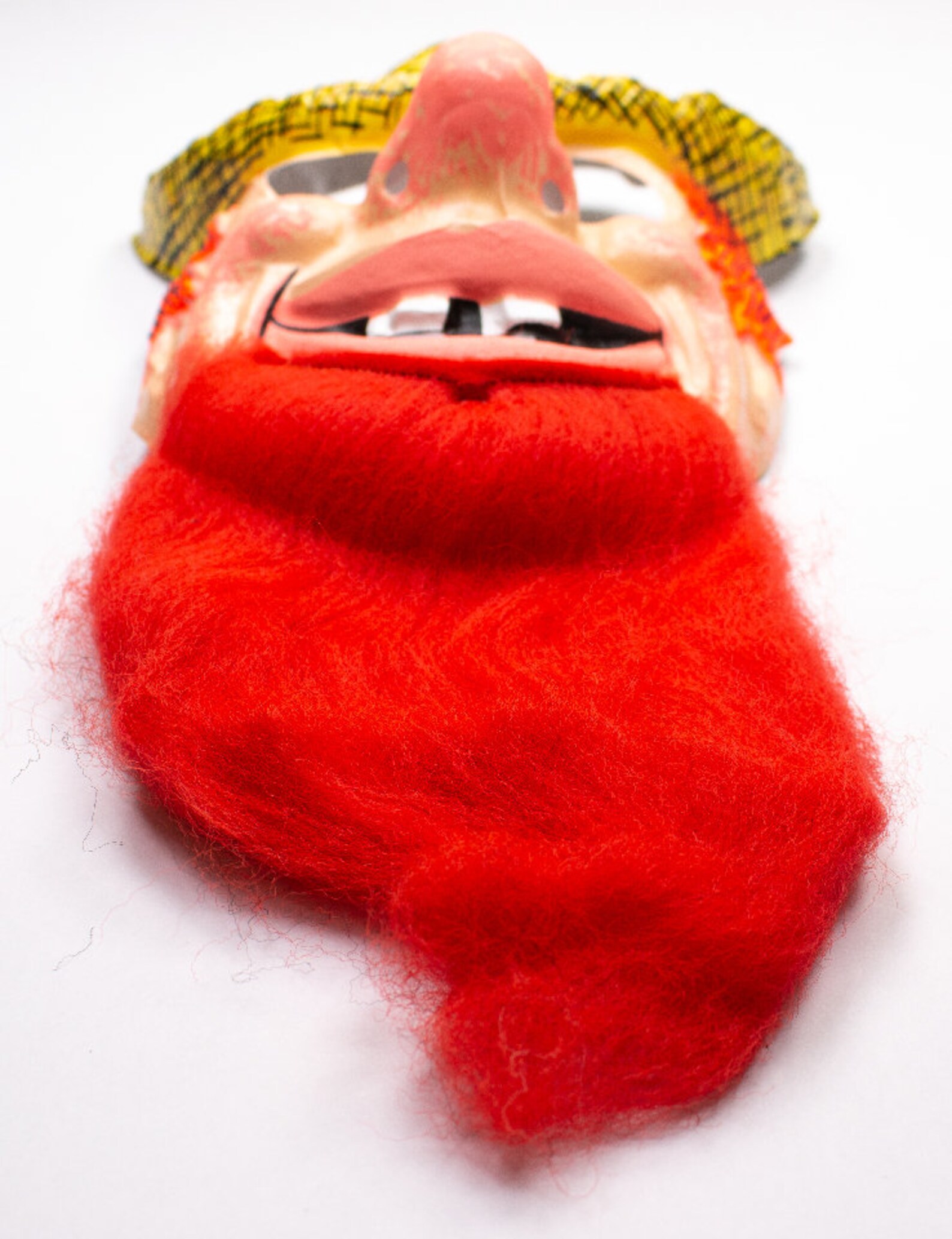 Vintage Ben Cooper Hillbilly Halloween Mask 70's | Etsy