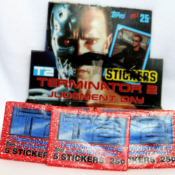 Terminator 2 Stickers - Etsy