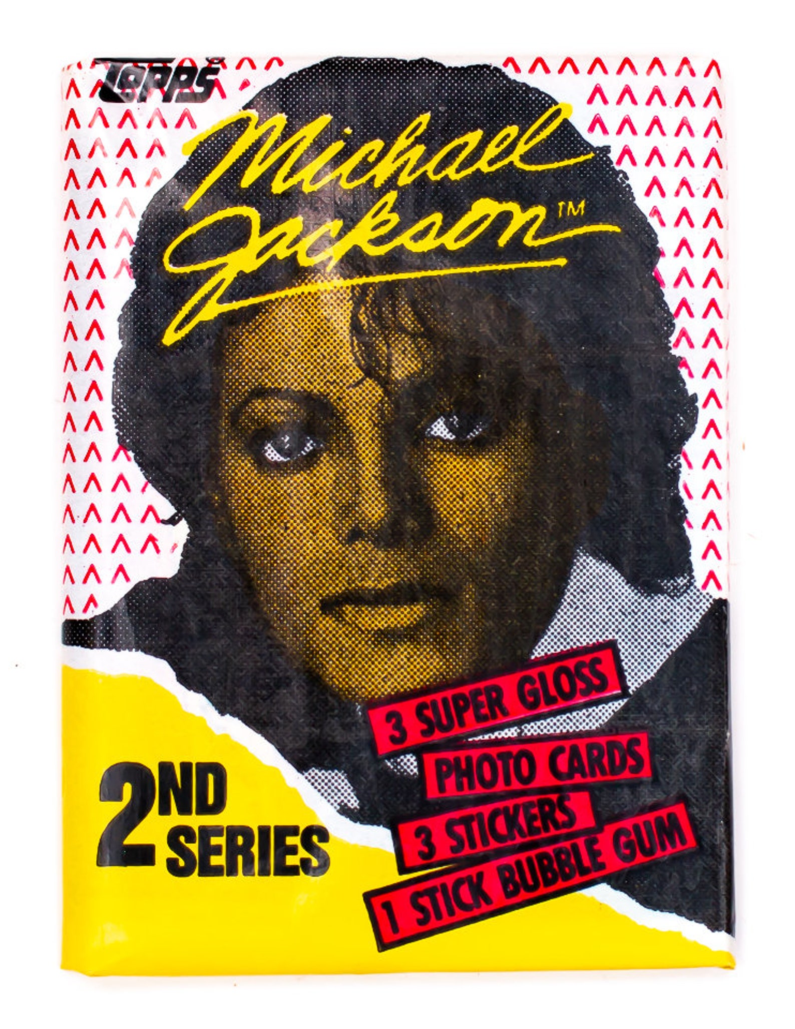 1984 Topps Michael Jackson Series 2 ONE Wax Pack Vintage - Etsy