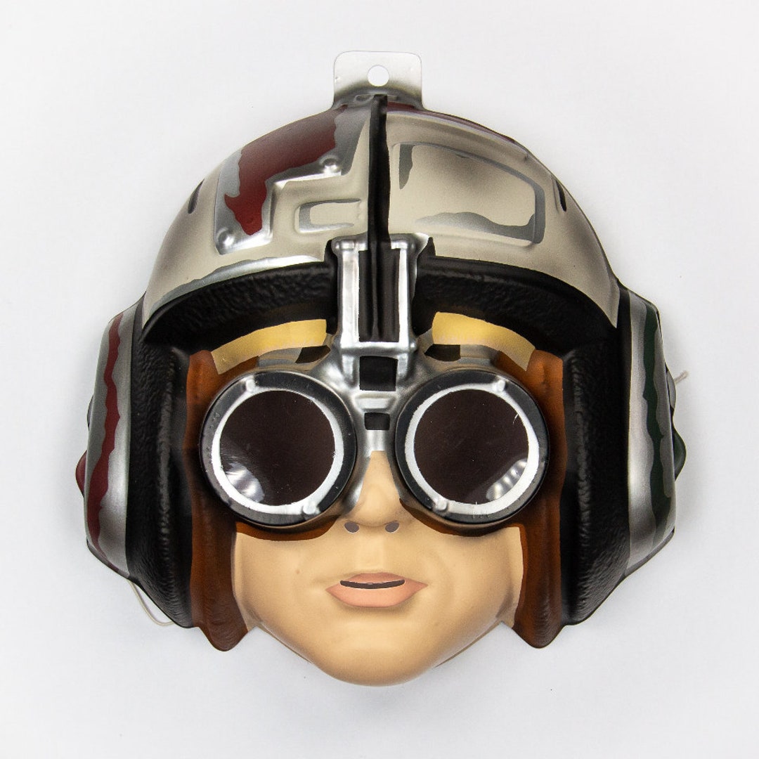 Vintage Star Wars Anakin Skywalker Halloween Mask Podracing Darth Vader ...