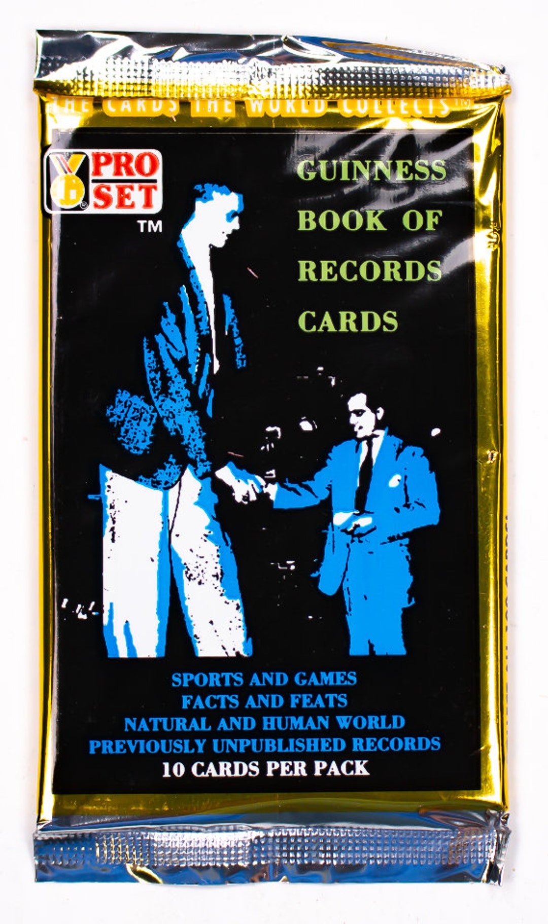 Guinness Book of World Records Vintage Trading Cards ONE Pack 1992 Pro ...