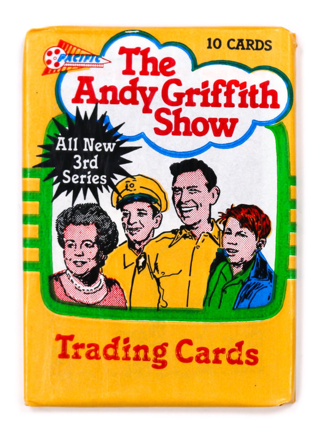 The Andy Griffith Show Series 3 Vintage Trading Cards ONE Wax Pack 1991 ...