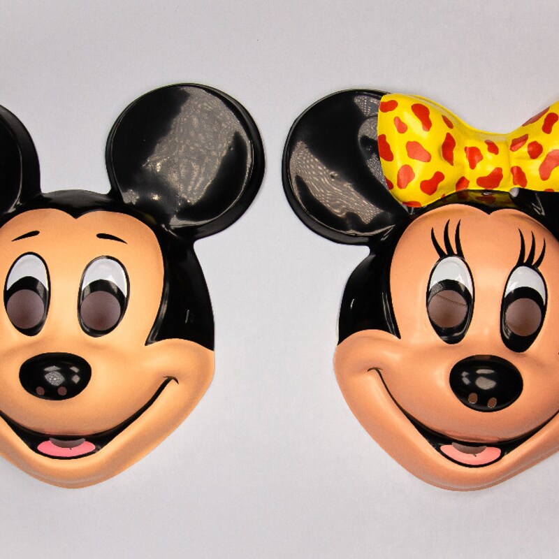 Minnie Mouse Face Mask - Etsy