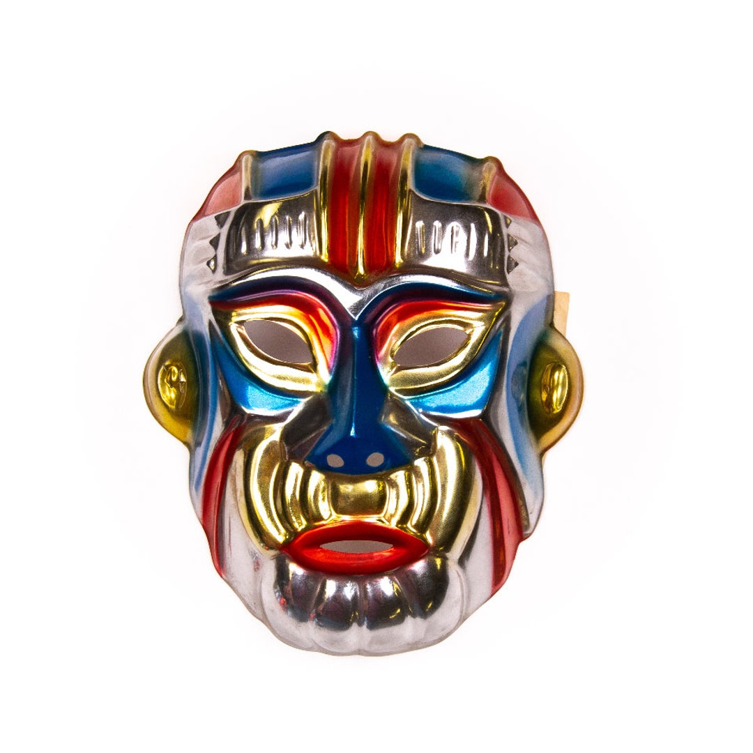 Vintage Topstone Sky Warrior Halloween Mask Robot Aztec - Etsy