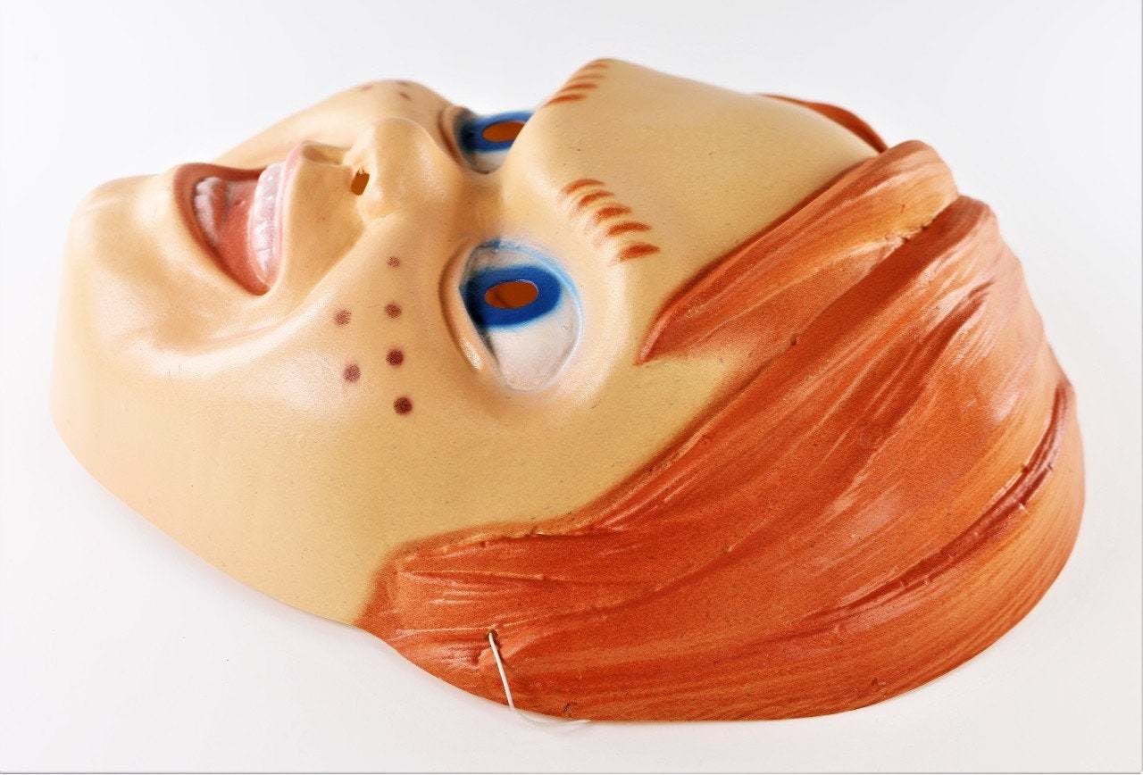 Childs Play Vintage Chucky Halloween Mask Horror Slasher Film | Etsy