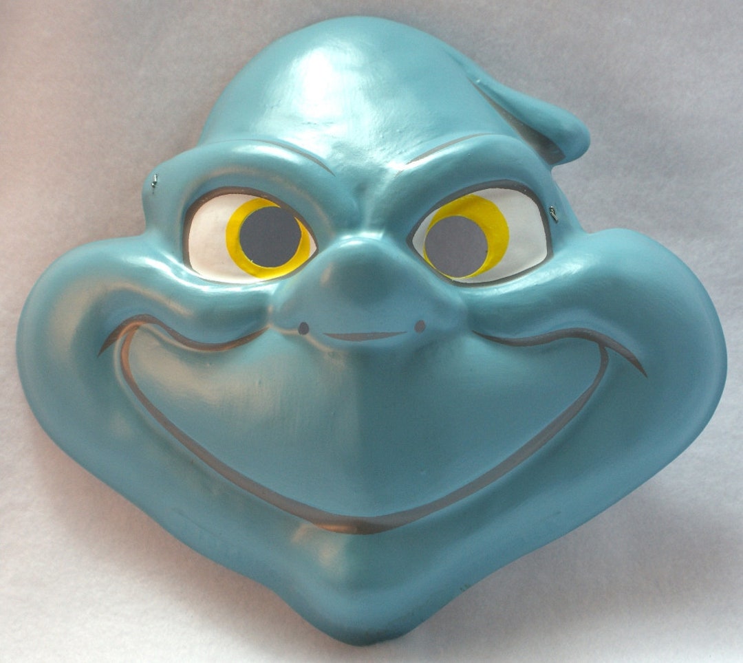 Vintage Stinky Ghost Halloween Mask Casper the Ghost PVC Filled Comic ...