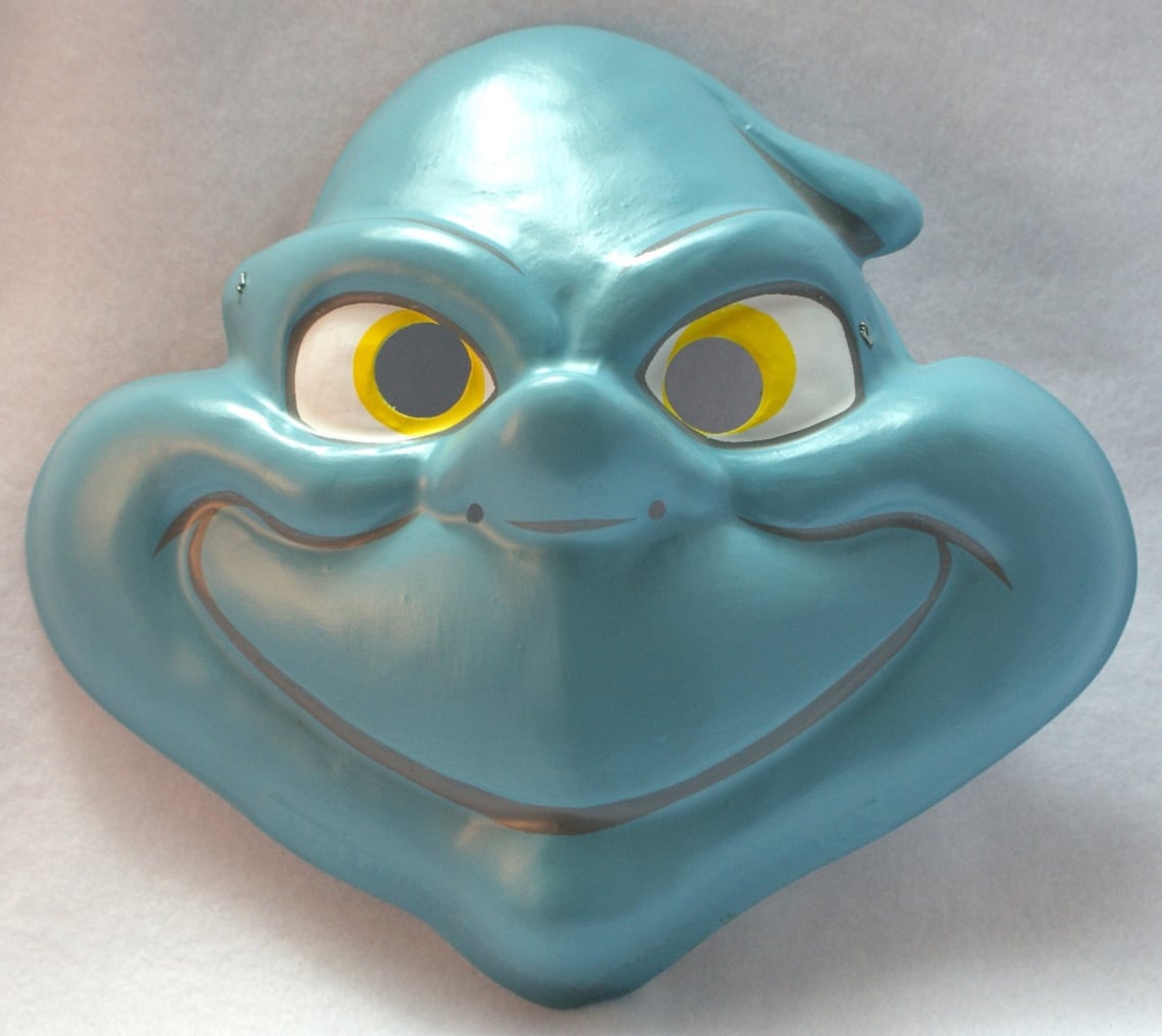 Vintage Stinky Ghost Halloween Mask Casper the Ghost PVC - Etsy