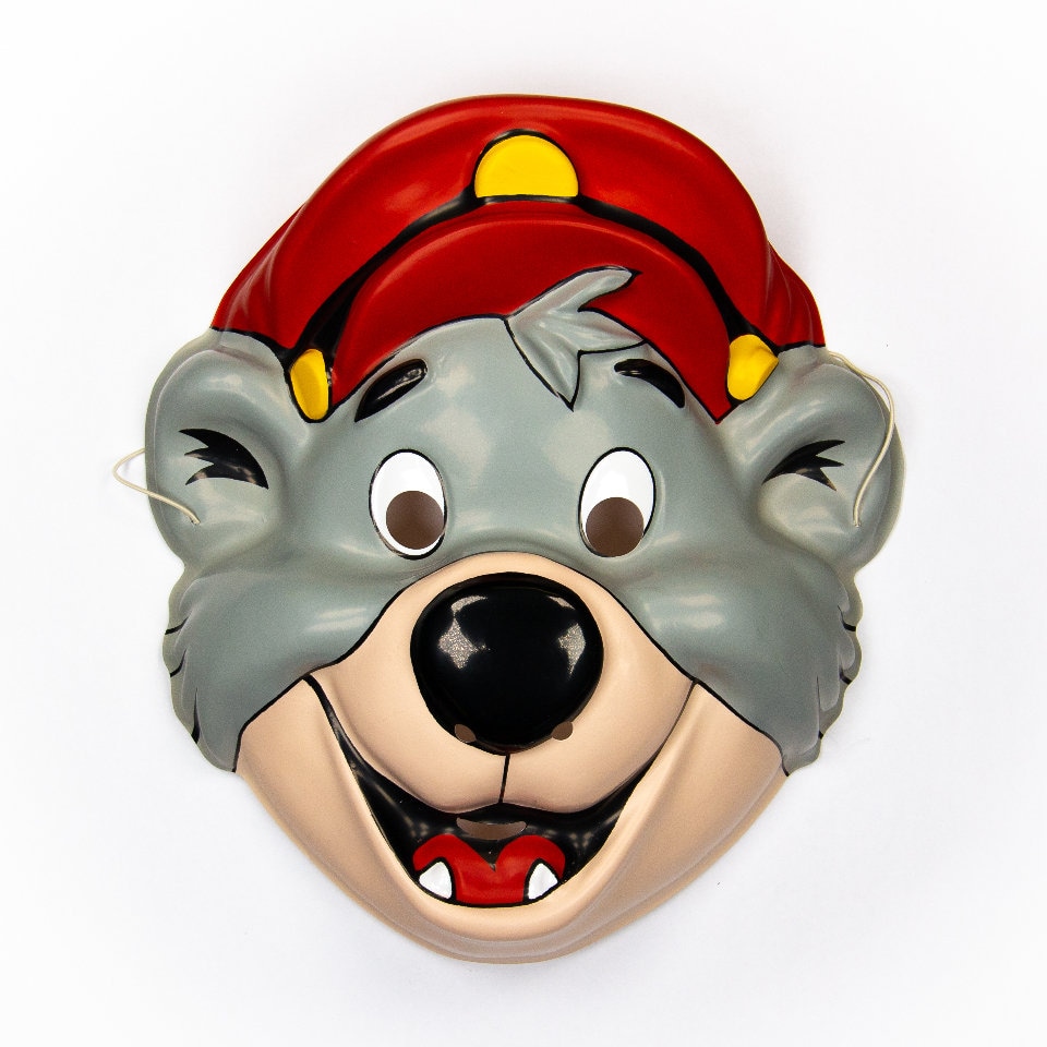 Vintage Disney Baloo Halloween Mask Bear TaleSpin Ben Cooper - Etsy France